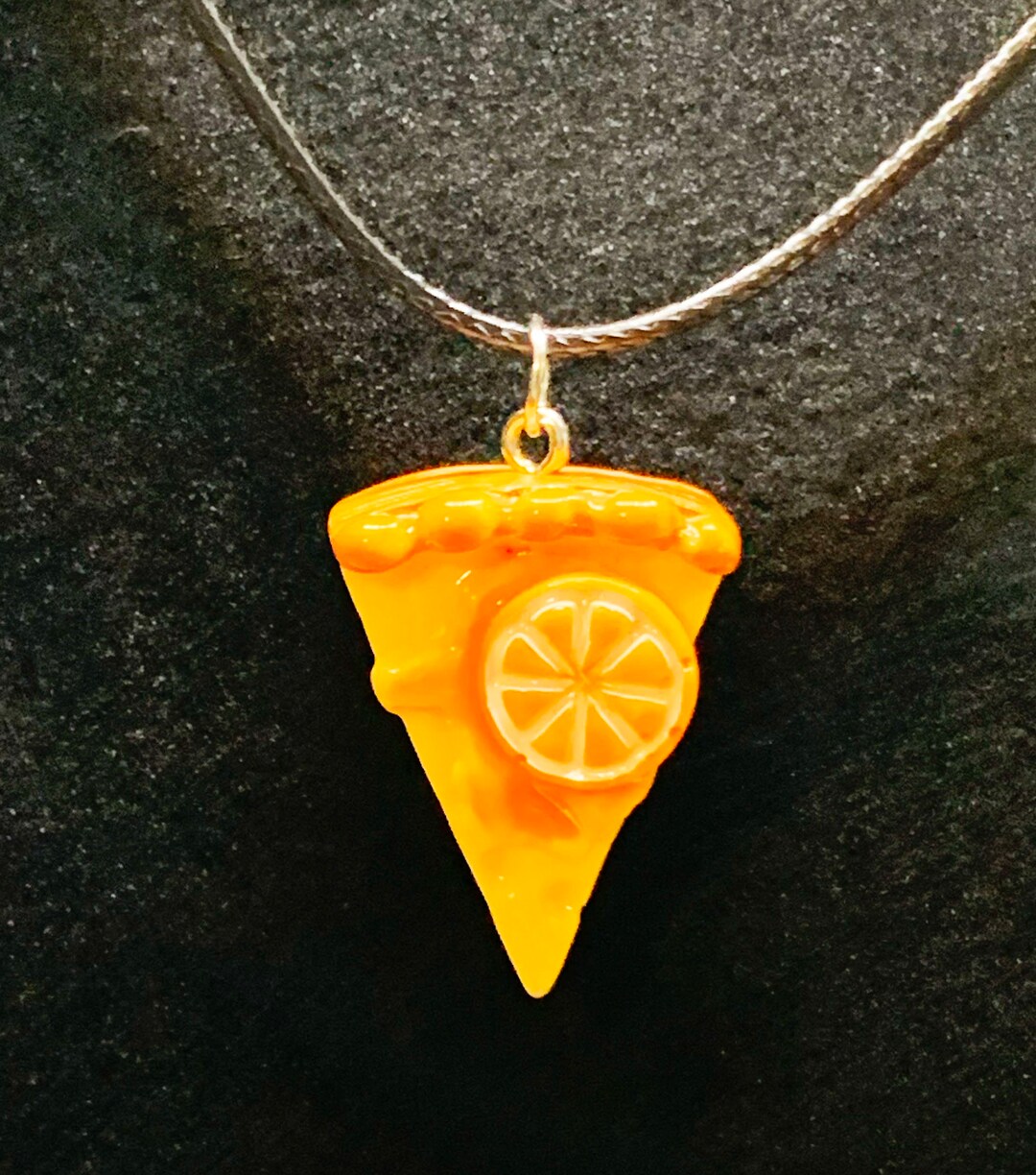 Pizza/pie Pendant Necklace - Etsy