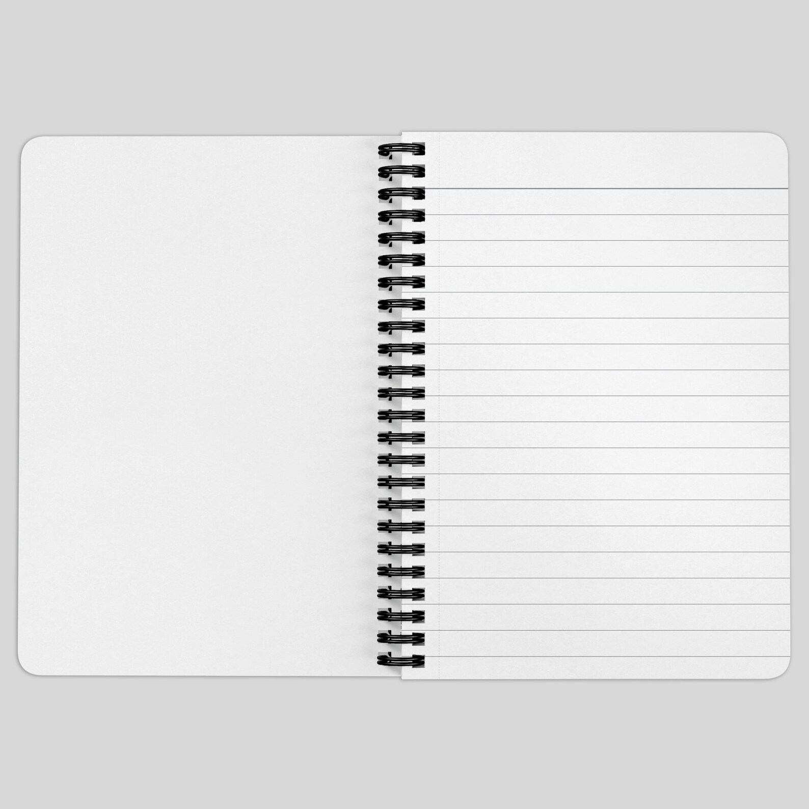 Spiral Notebook Lined Blank Pages Daily Writing Journal | Etsy