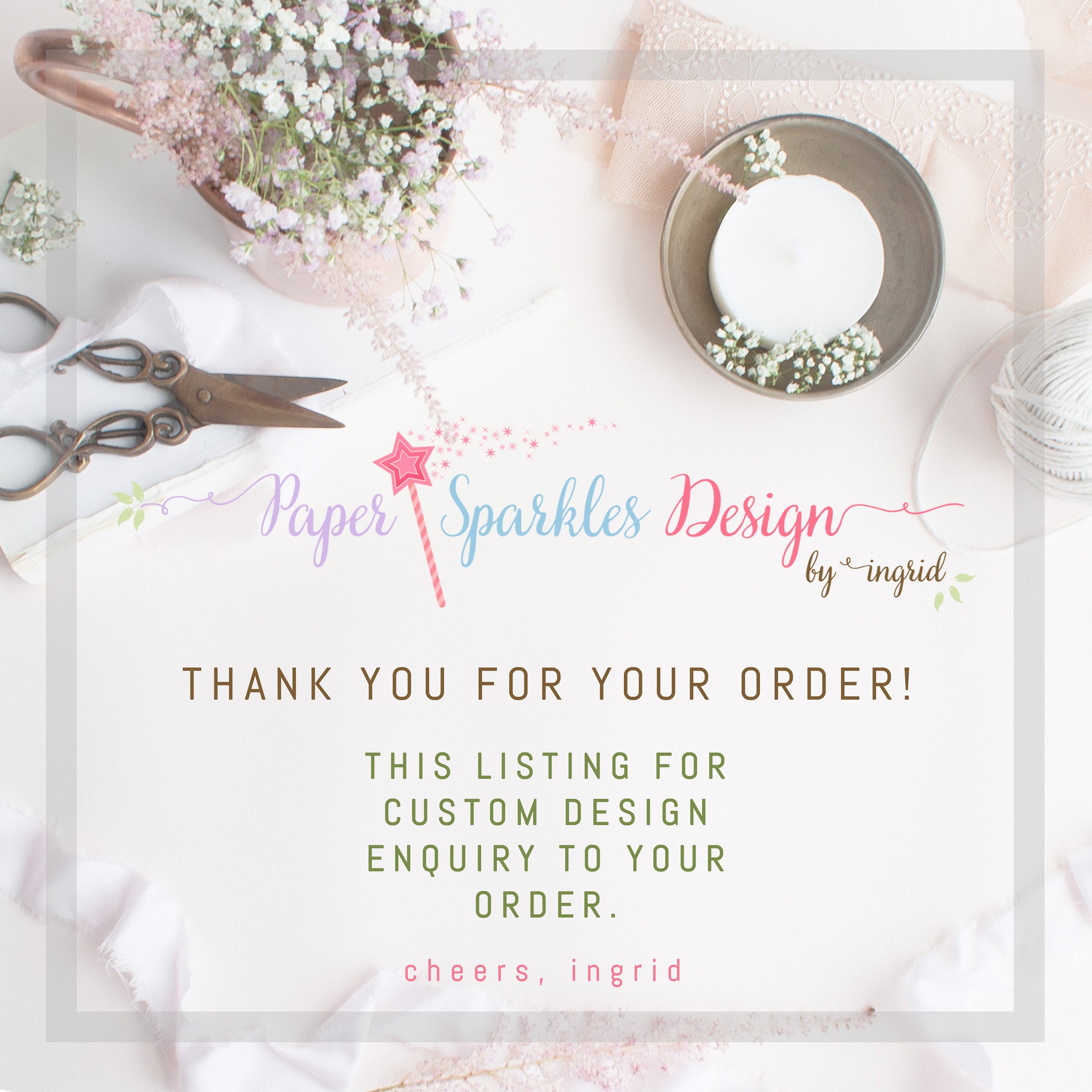 CUSTOM Design Order - Etsy