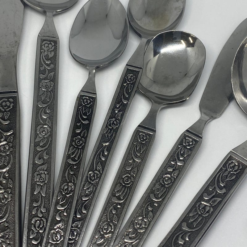 Korean Silver Flatware - Etsy