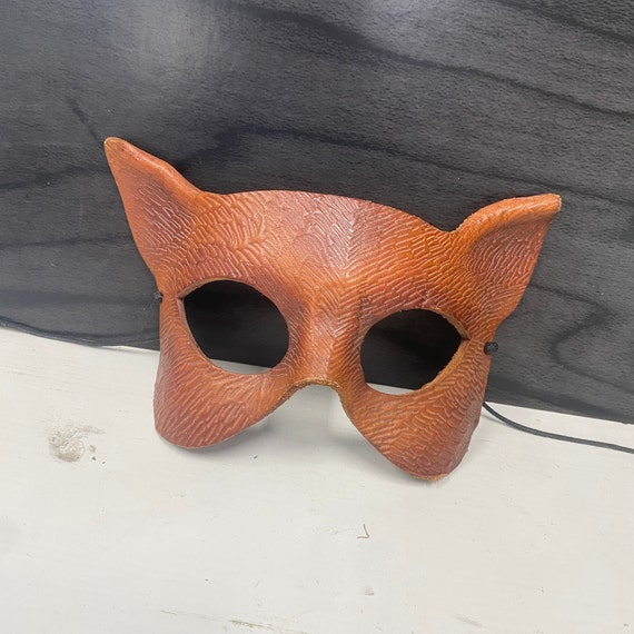 Leather Theatre Masks Newman's Commedia Co Animalia H… - Gem