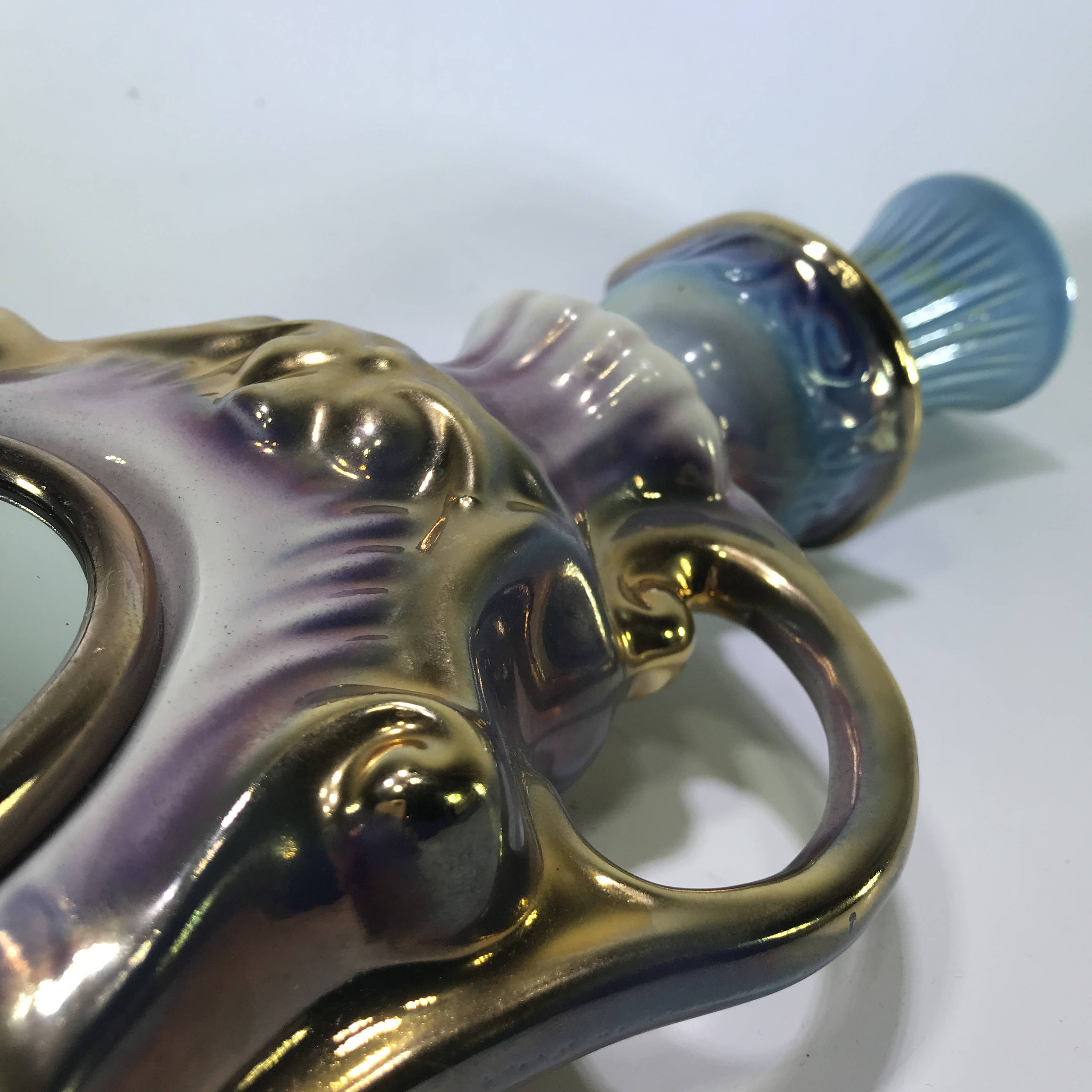 1975 JIM BEAM Aladdin Mirror-mirror Reflections Arabian Nights Whiskey ...