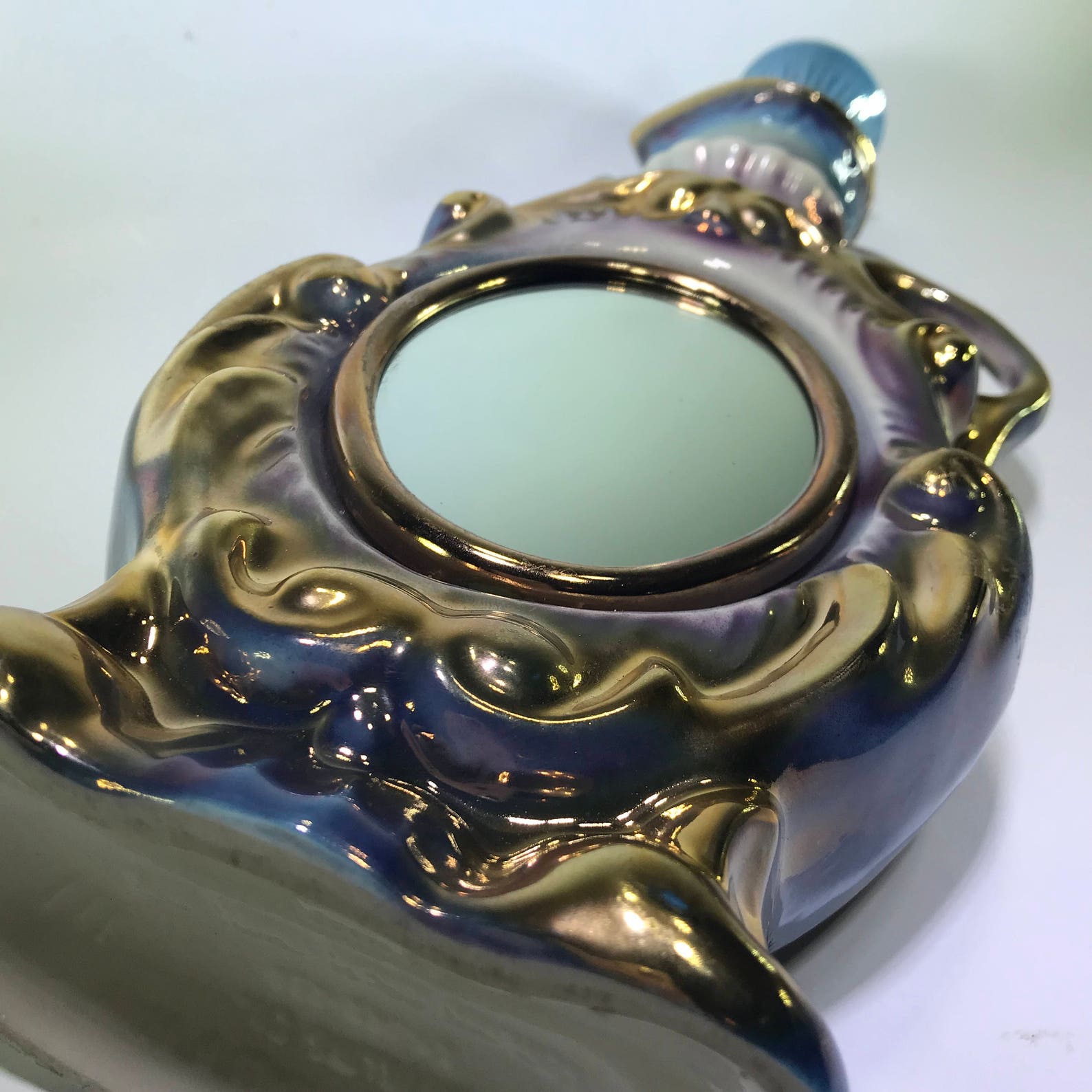 1975 JIM BEAM Aladdin Mirror-mirror Reflections Arabian Nights Whiskey ...