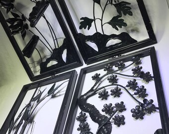 Framed asian art | Etsy