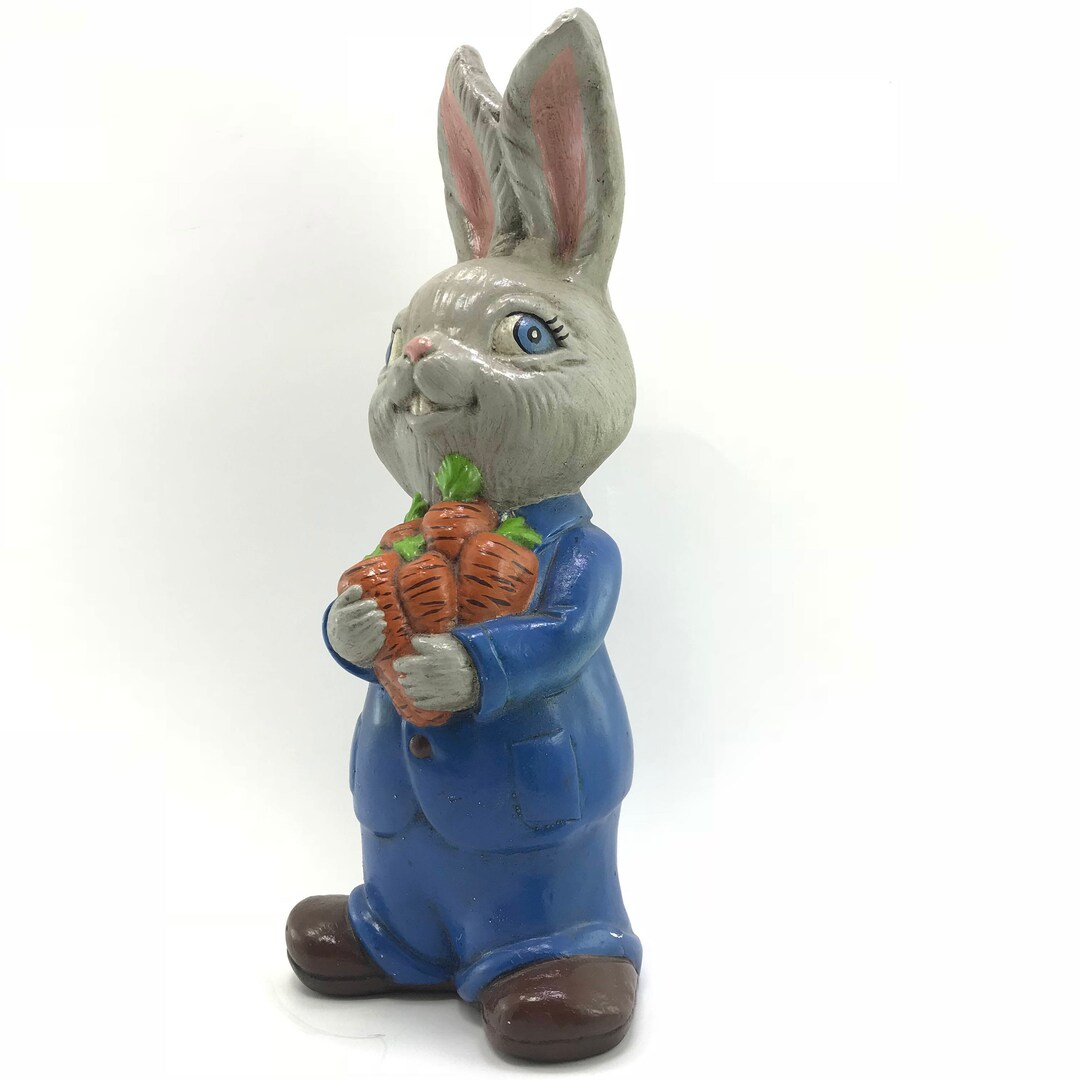 Peter Rabbit Hand Painted Figurine Beatrix Potter Statuette - Etsy