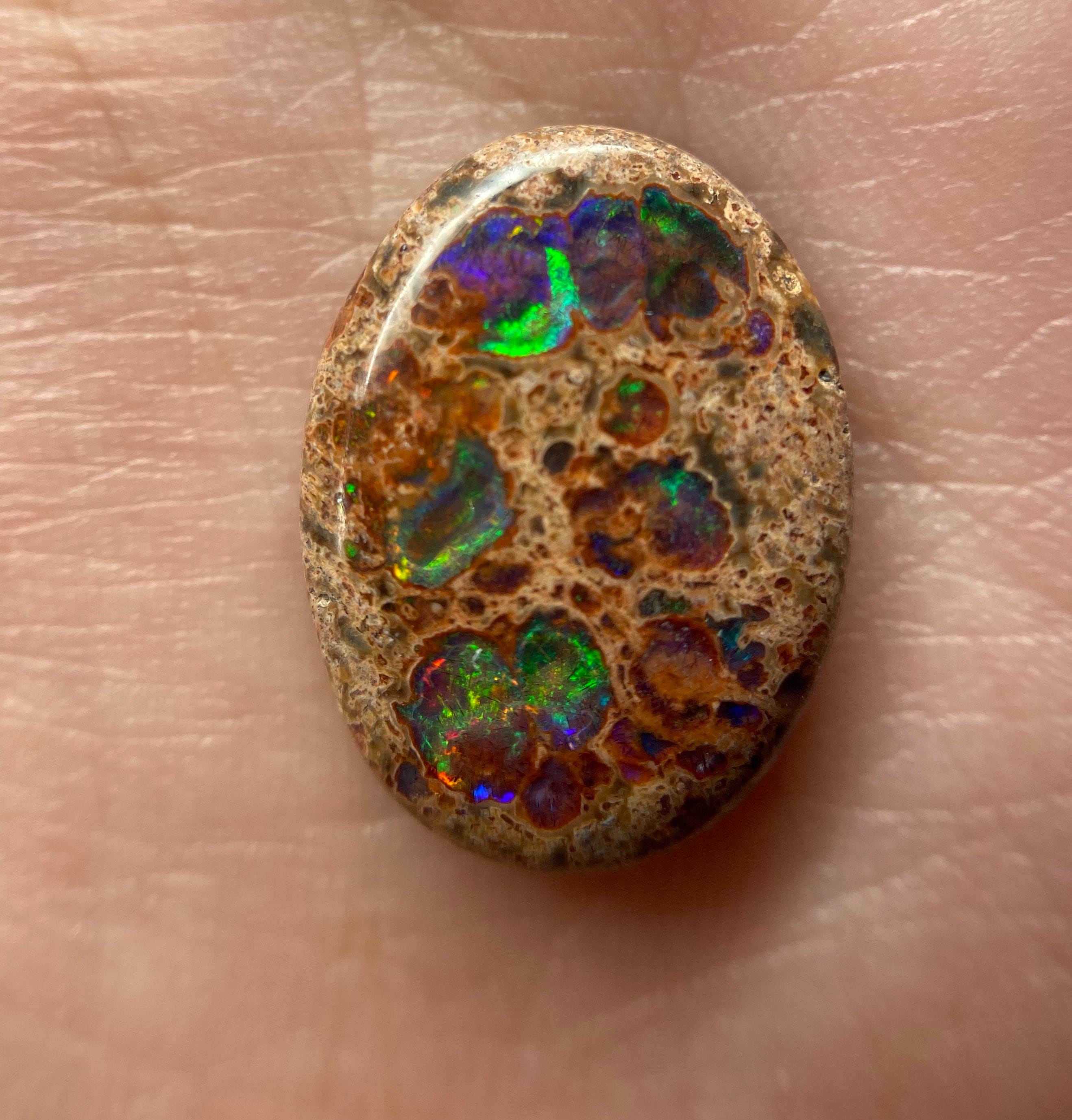 Natural Mexican Cantera Fire opal | Etsy