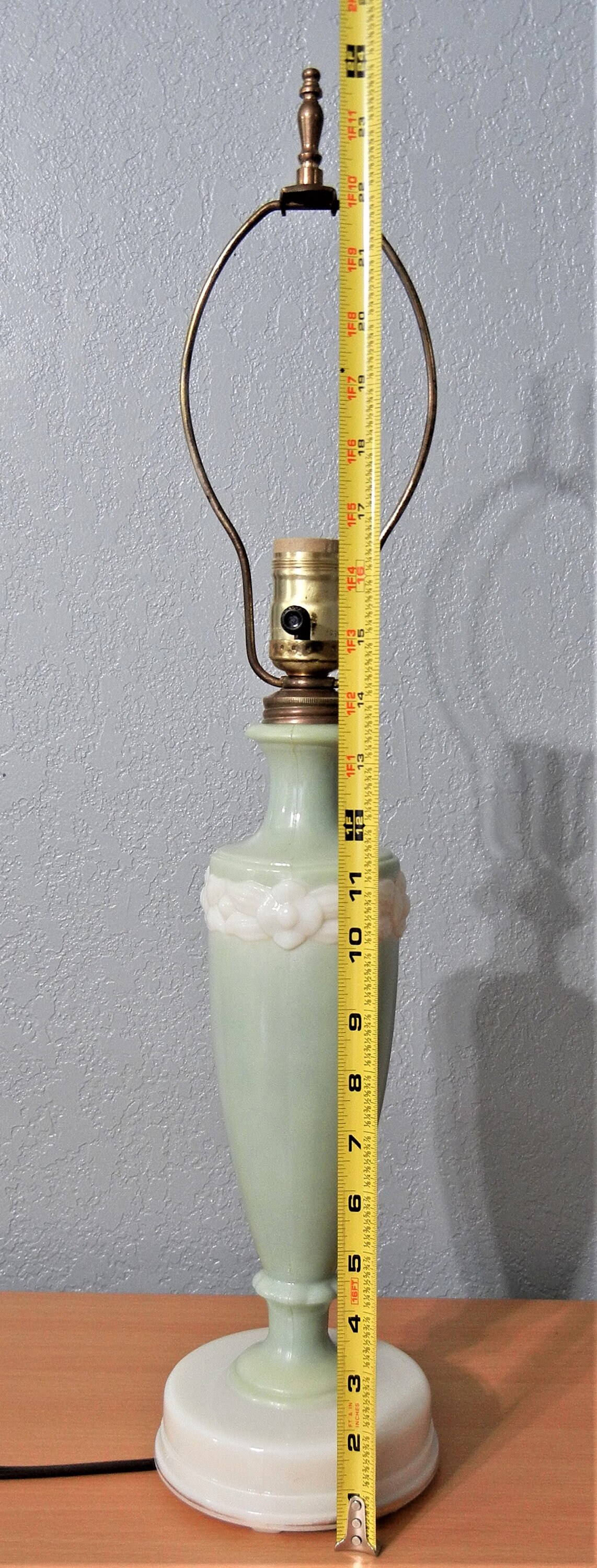 REWIRED RARE Vintage Aladdin Green Alacite Glass Art Deco - Etsy