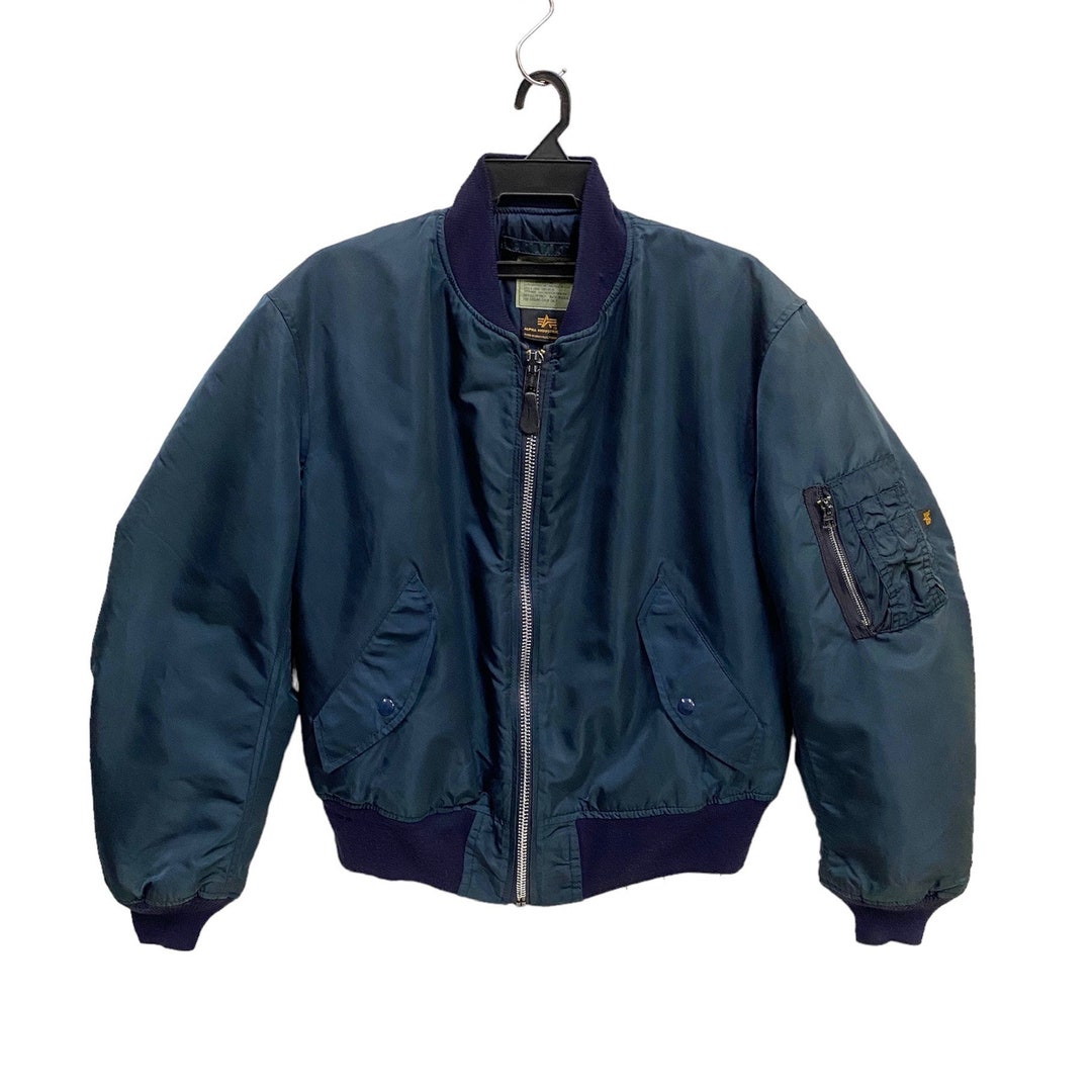 Vintage Alpha Industries Jacket Flyers Man Intermediate MA-1 - Etsy