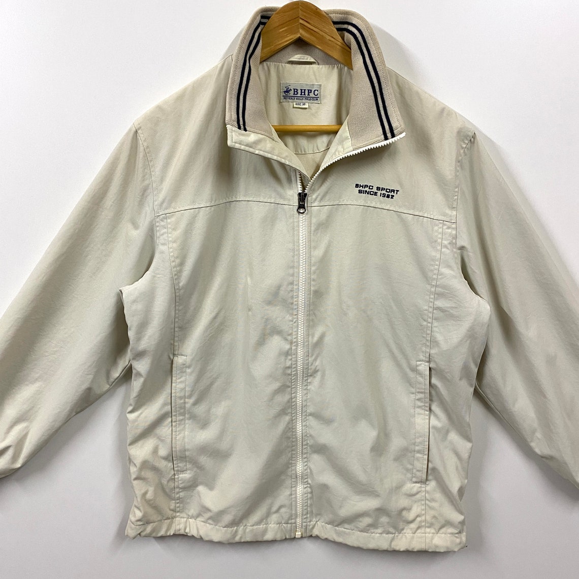Vintage 90s Beverly Hills Polo Club Jacket Polo Club Windbreaker Polo ...