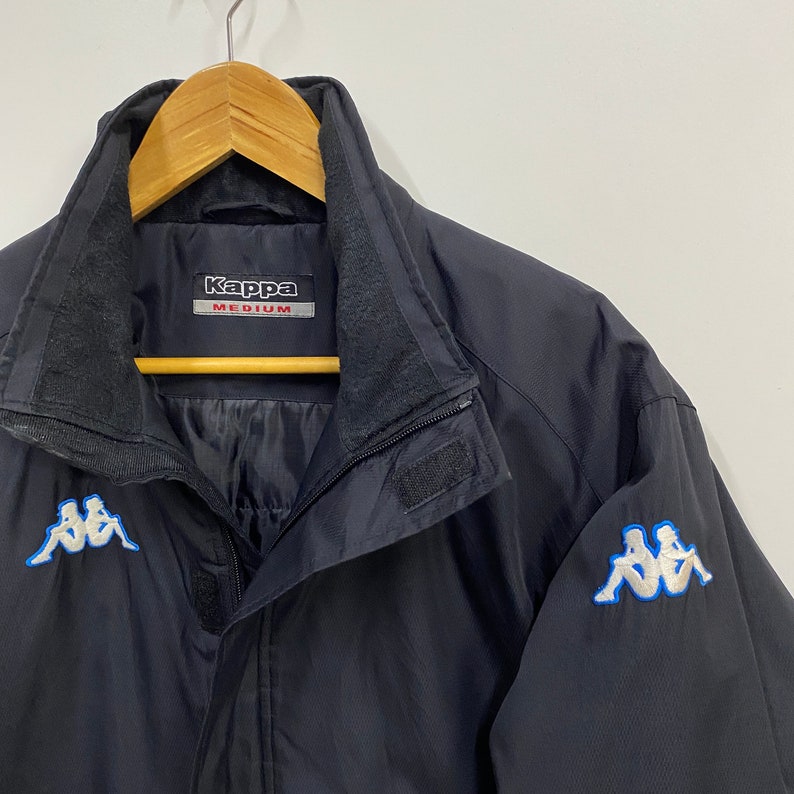 Vintage Kappa Windbreaker Jacket Kappa Track Top Light Puffer Jacket ...
