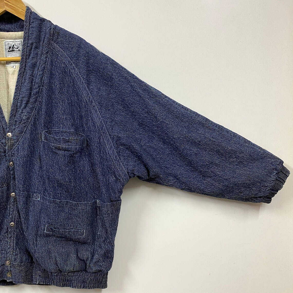 RARE Vintage Japanese Brand Edwin Workwear Jacket Denim Chore - Etsy