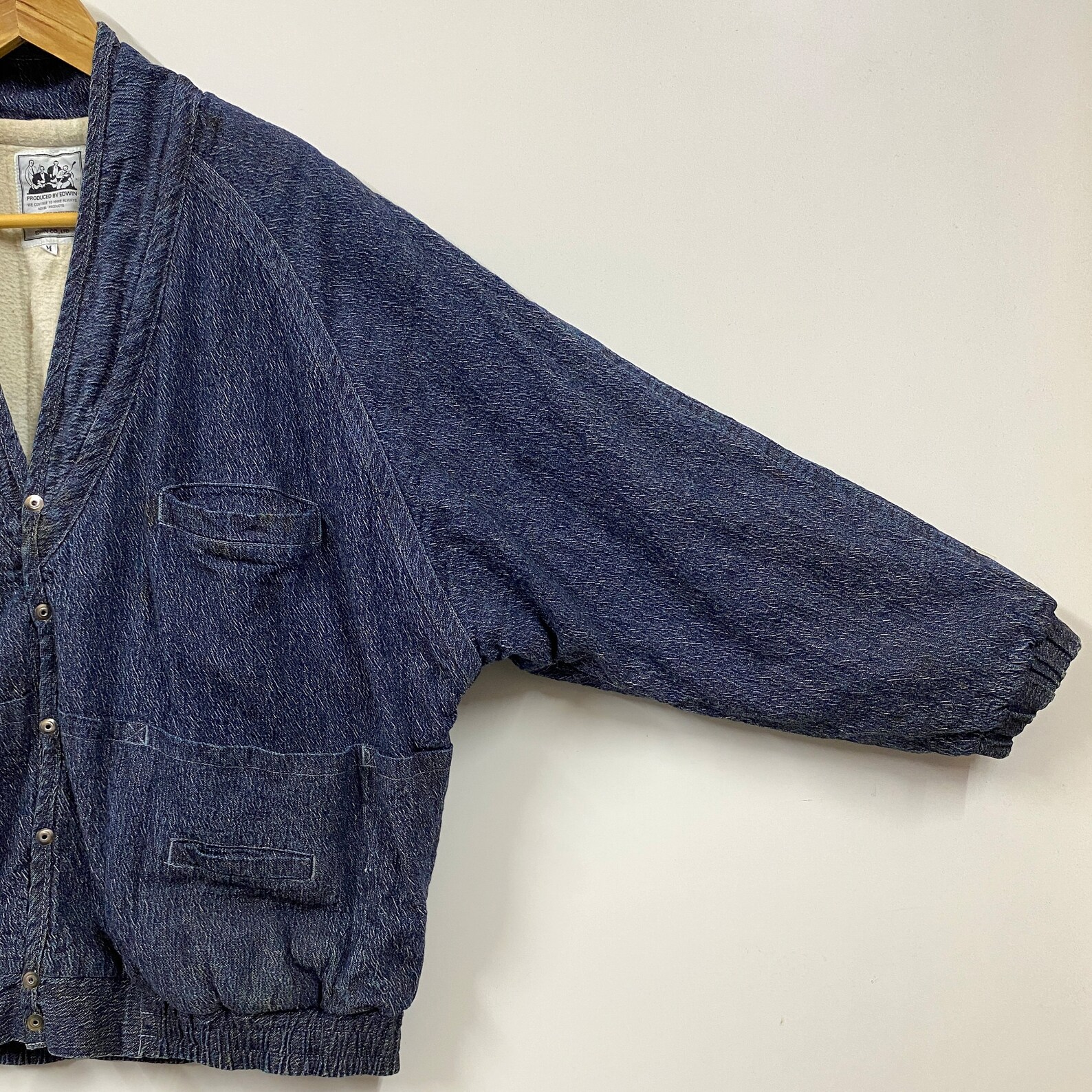 RARE Vintage Japanese Brand Edwin Workwear Jacket Denim Chore Coat ...