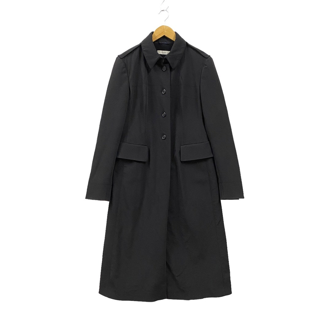 Vintage PRADA Duster Coat Prada Overcoat Prada Long Coat Single ...