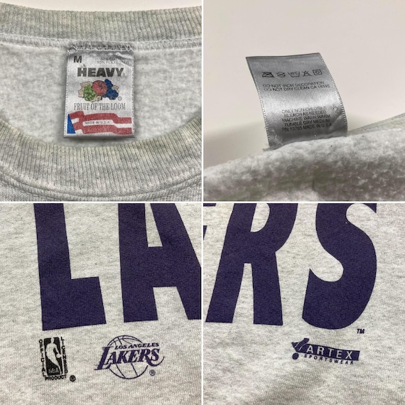 Vintage 90s Los Angeles Lakers Sweatshirt LA Lakers Sweater Vintage 90s Los Angeles Lakers Sweatshirt LA Lakers Sweater