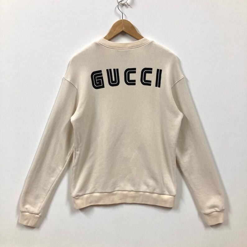 GUCCI Snow White Sweatshirt Gucci Sweater Gucci Crewneck Pullover Gucci ...