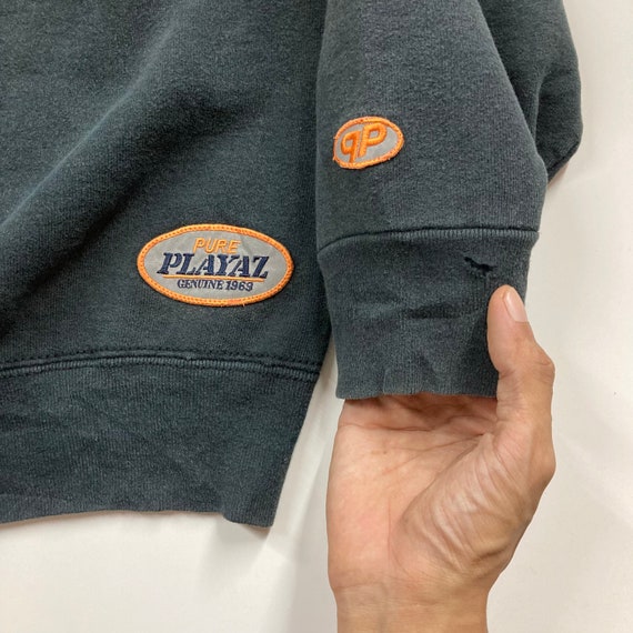 Faded Distressed Vintage 90s Pure Playaz Sweatshirt P… - Gem