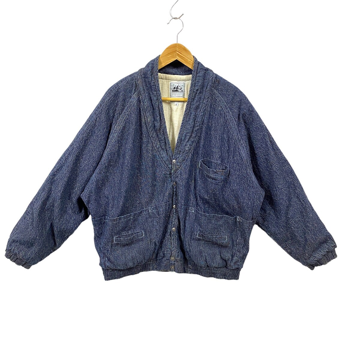 RARE Vintage Japanese Brand Edwin Workwear Jacket Denim Chore Coat ...
