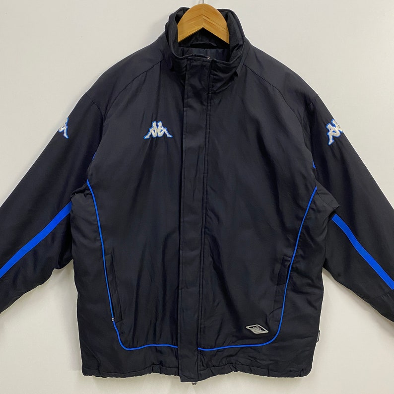 Vintage Kappa Windbreaker Jacket Kappa Track Top Light Puffer Jacket ...