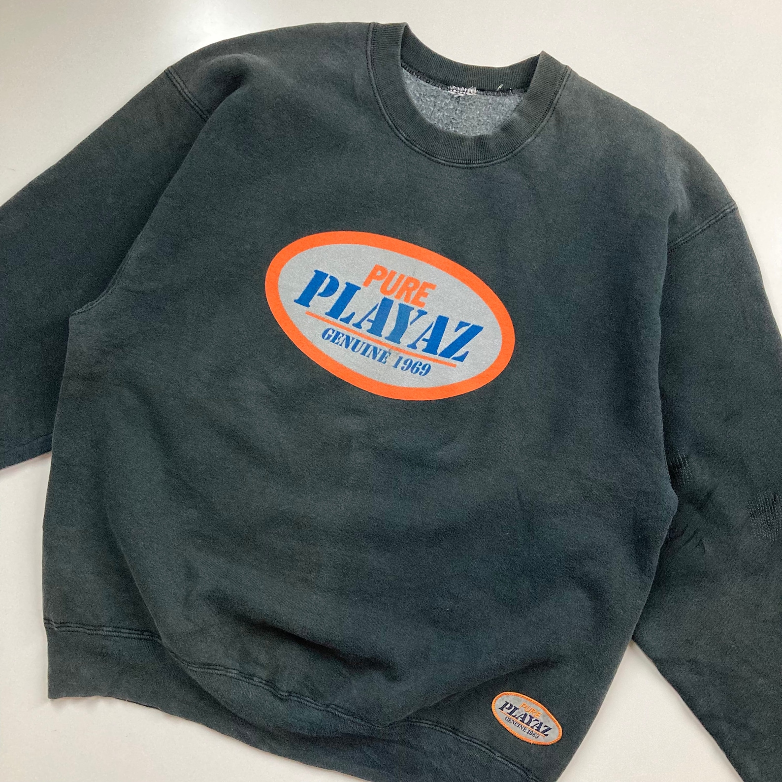Faded Distressed Vintage 90s Pure Playaz Sweatshirt Pure Playaz Sweater ...