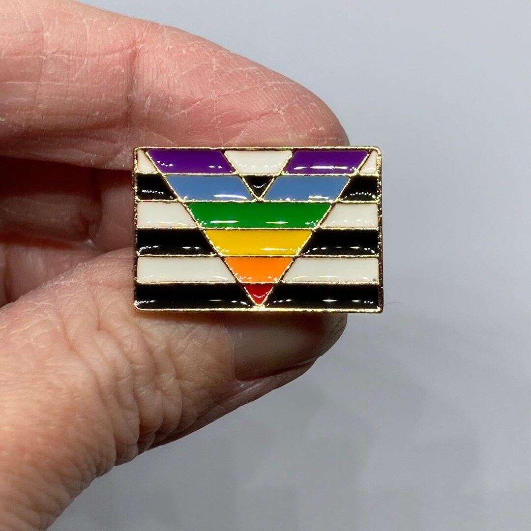 Lgbtq Pride Brooch Pin Pride Month Equality Etsy Uk