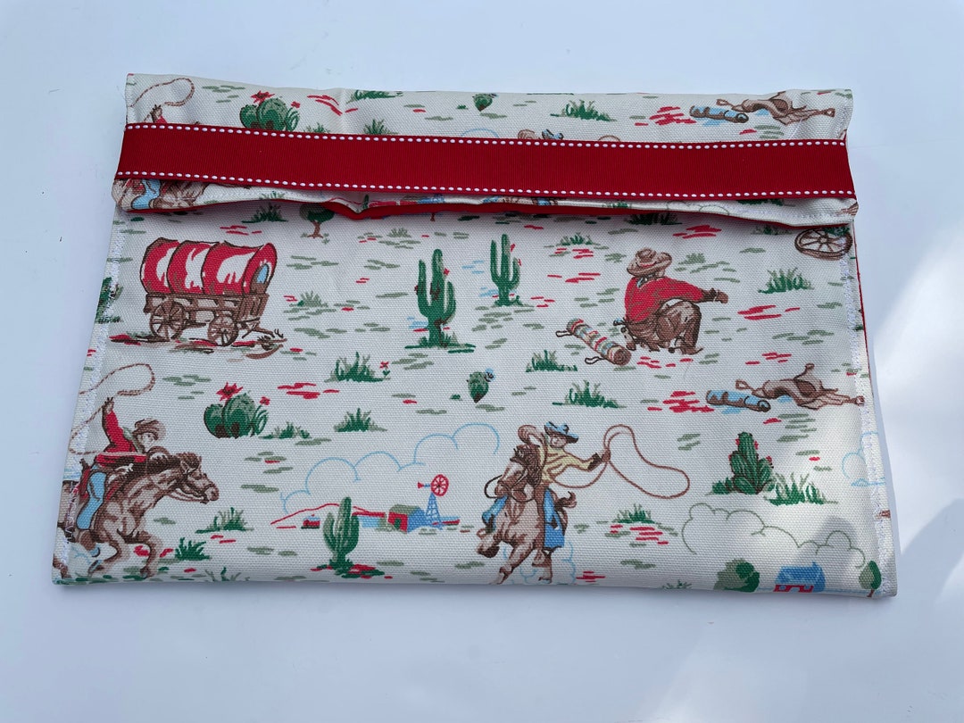 Cath Kidston Cowboy Print A4 Wallet - Etsy