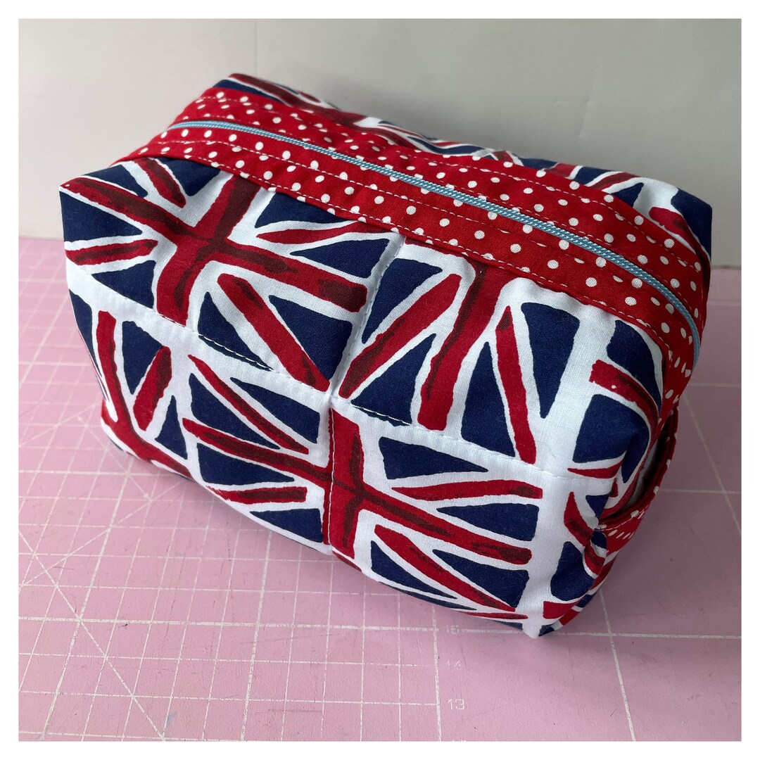 British Union Jack Quilted Flag Bag - Etsy