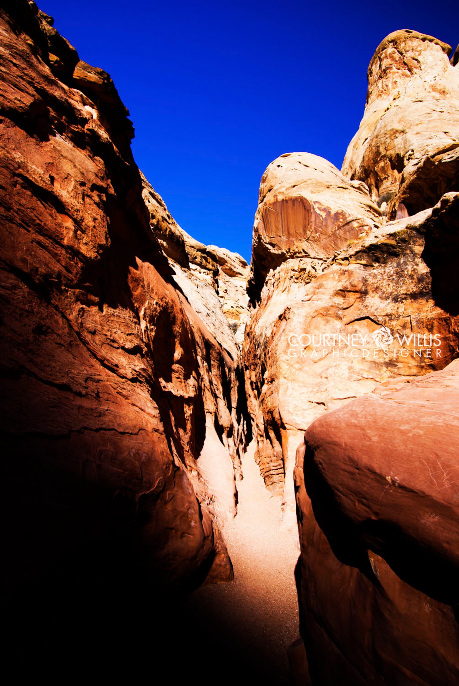 Moab Desert | Utah Photography | Moab Photography | Slot Canyon Print ...