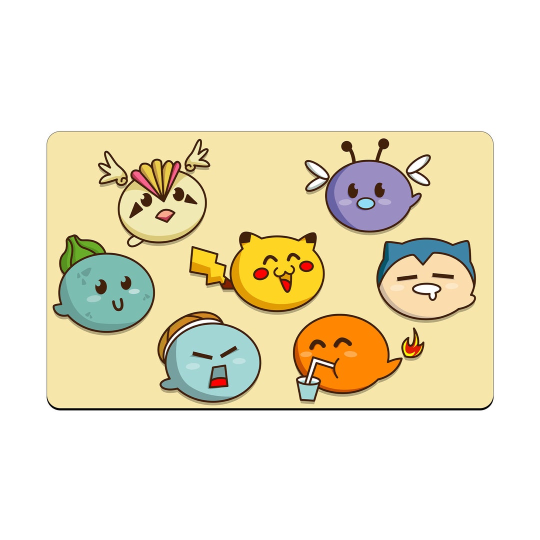 Ash's Gen 1 Pokemon Playmat and Mousepad MTG YGO TCG 24x14 Non Slip - Etsy