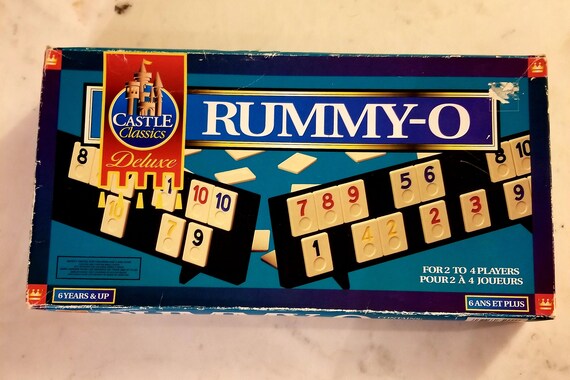 Rummy-o by Castle Classic Vintage Rare Game - Etsy