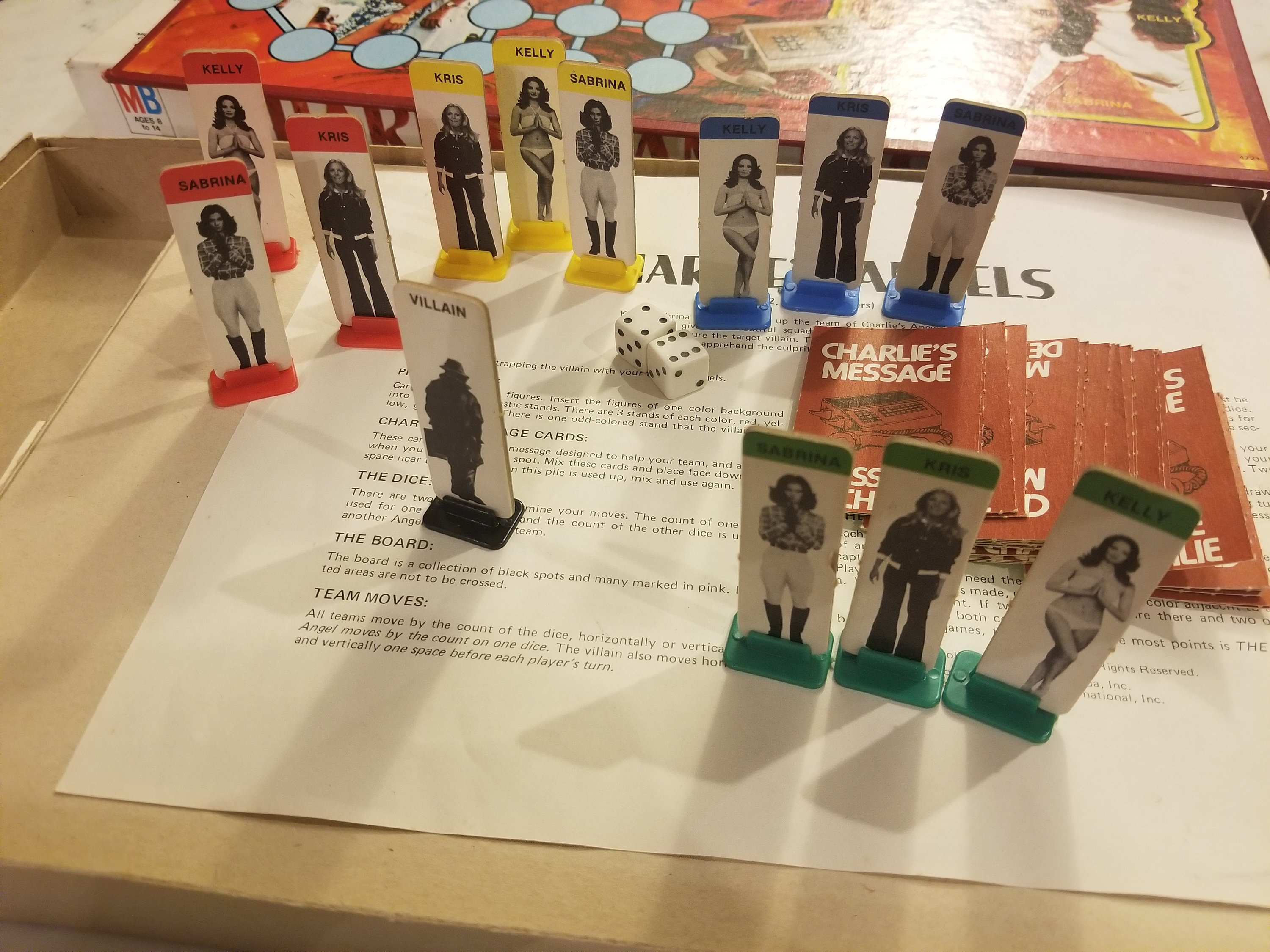 1977 Charlie's Angels Board Game Vintage Milton Bradley - Etsy
