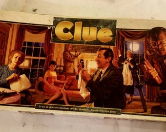 Clue Board Game Vintage - Etsy