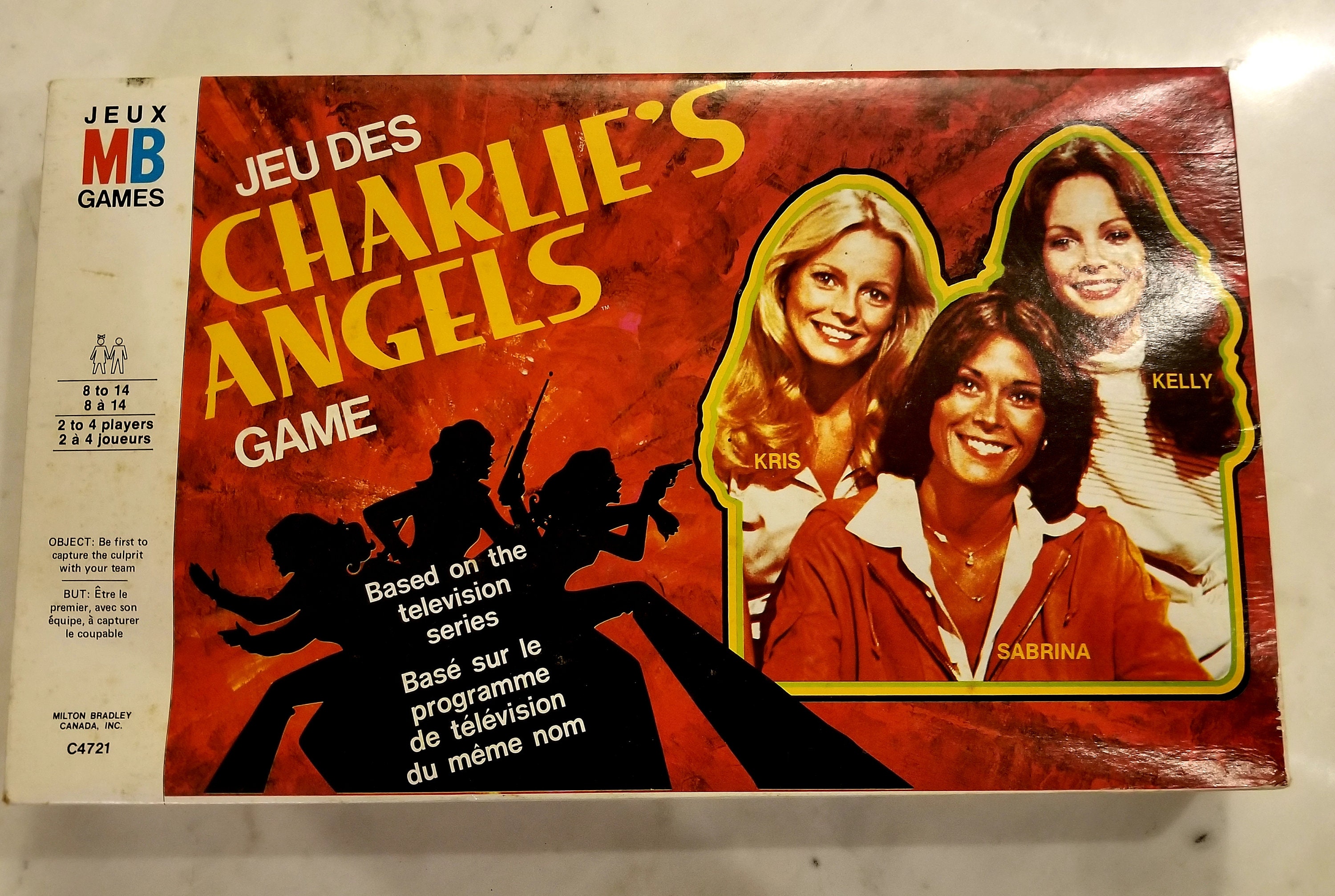 1977 Charlie's Angels Board Game Vintage Milton Bradley - Etsy