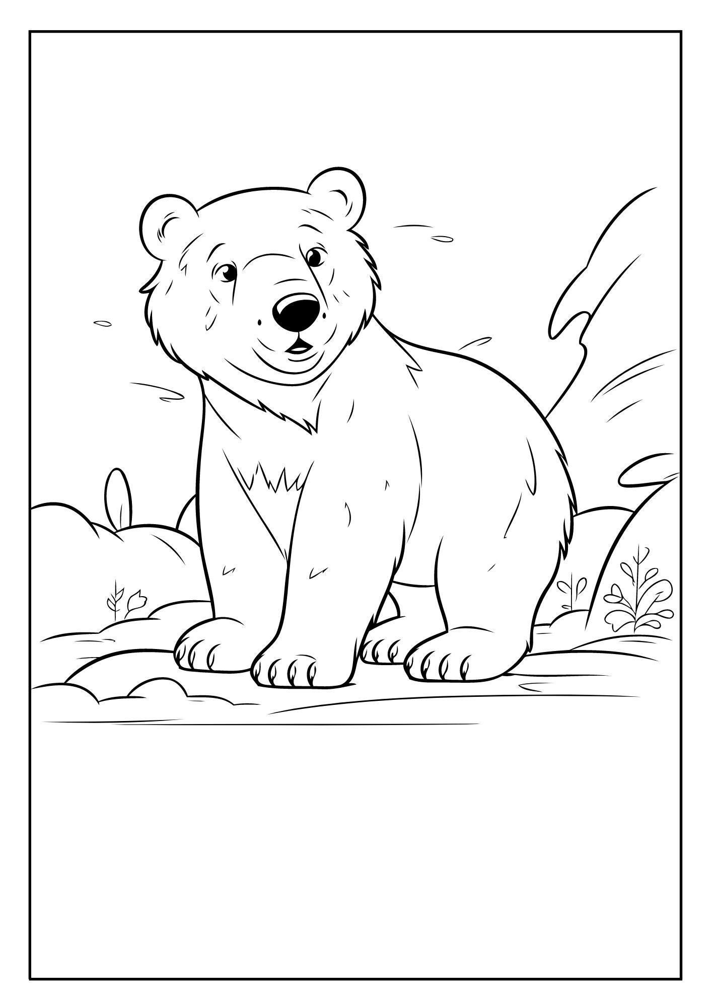 10 Animal Coloring Book for Kids and Adults - Printable Coloring Pages ...