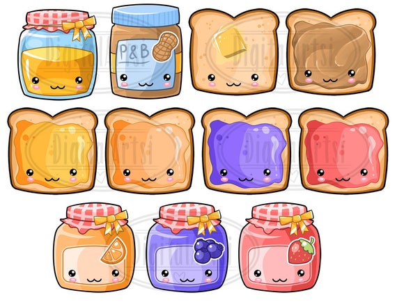 Eating Peanut Butter And Jelly Clip Art