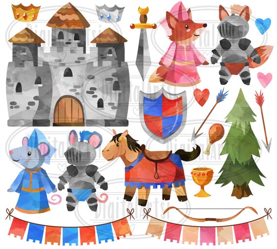 Medieval People Clipart