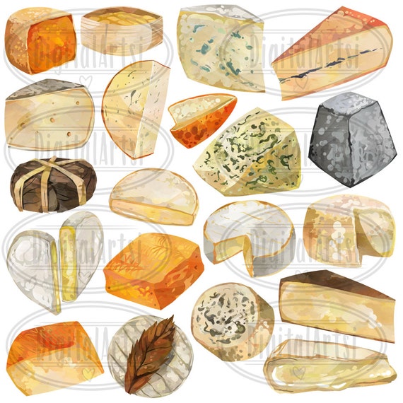 French Cheese Clipart