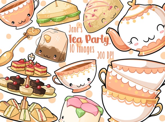 Tea Party Clip Art Free Downloads