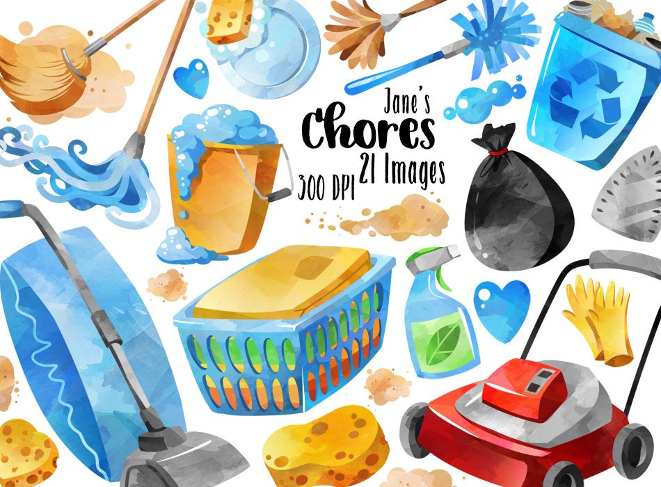 Free Clip Art Children Chores