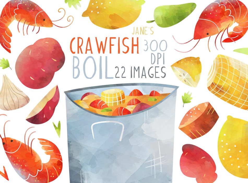 Crawfish Pot Clip Art