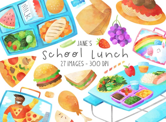 School Lunch Clipart