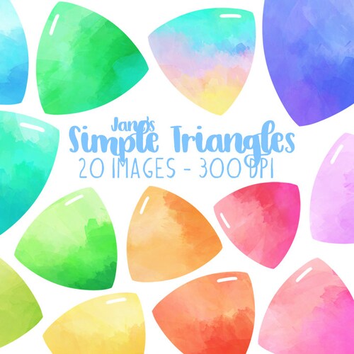 Watercolor Circles Clipart Circle Shapes Download Instant - Etsy