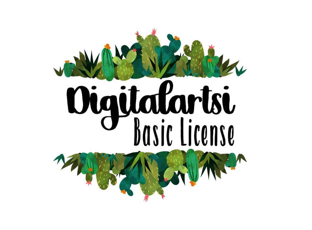 Digitalartsi Basic Commercial Use License - Clipart, Digital Downloads ...