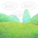 Watercolor Grassy Hills Clipart: Landscape Graphics (digital Download ...