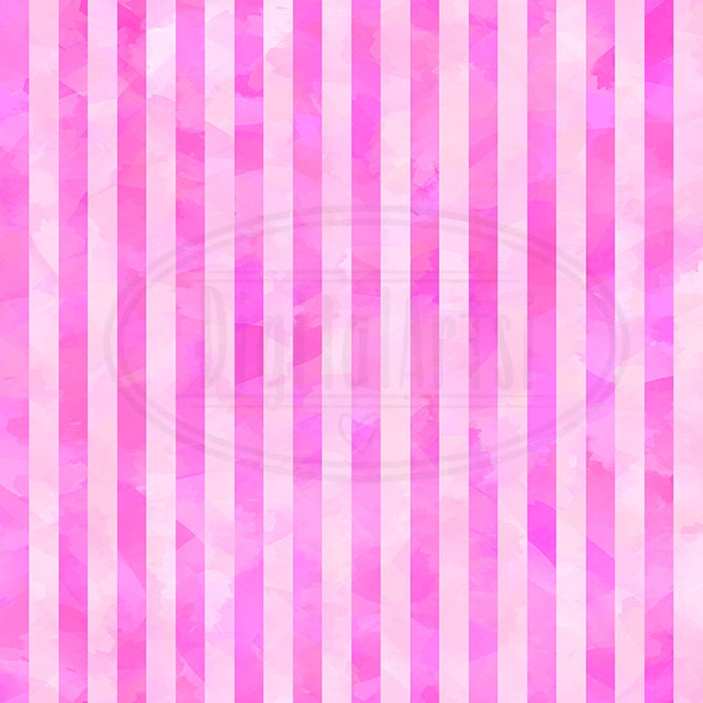 Watercolor Striped Digital Paper Download - Colorful Download ...