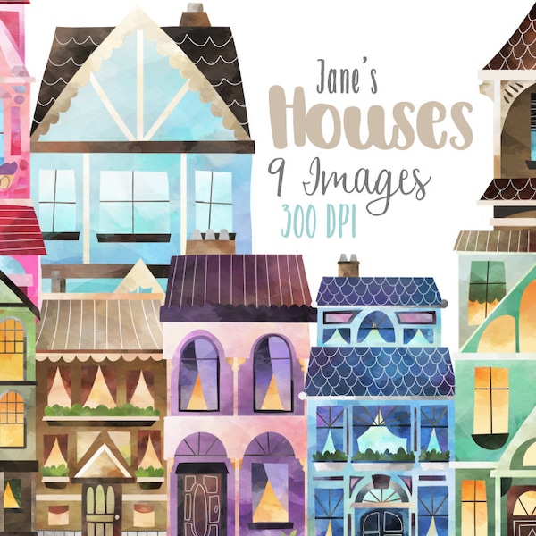 House Clipart - Etsy