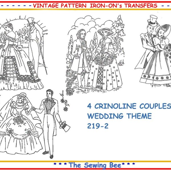 Crinoline Transfer - Etsy