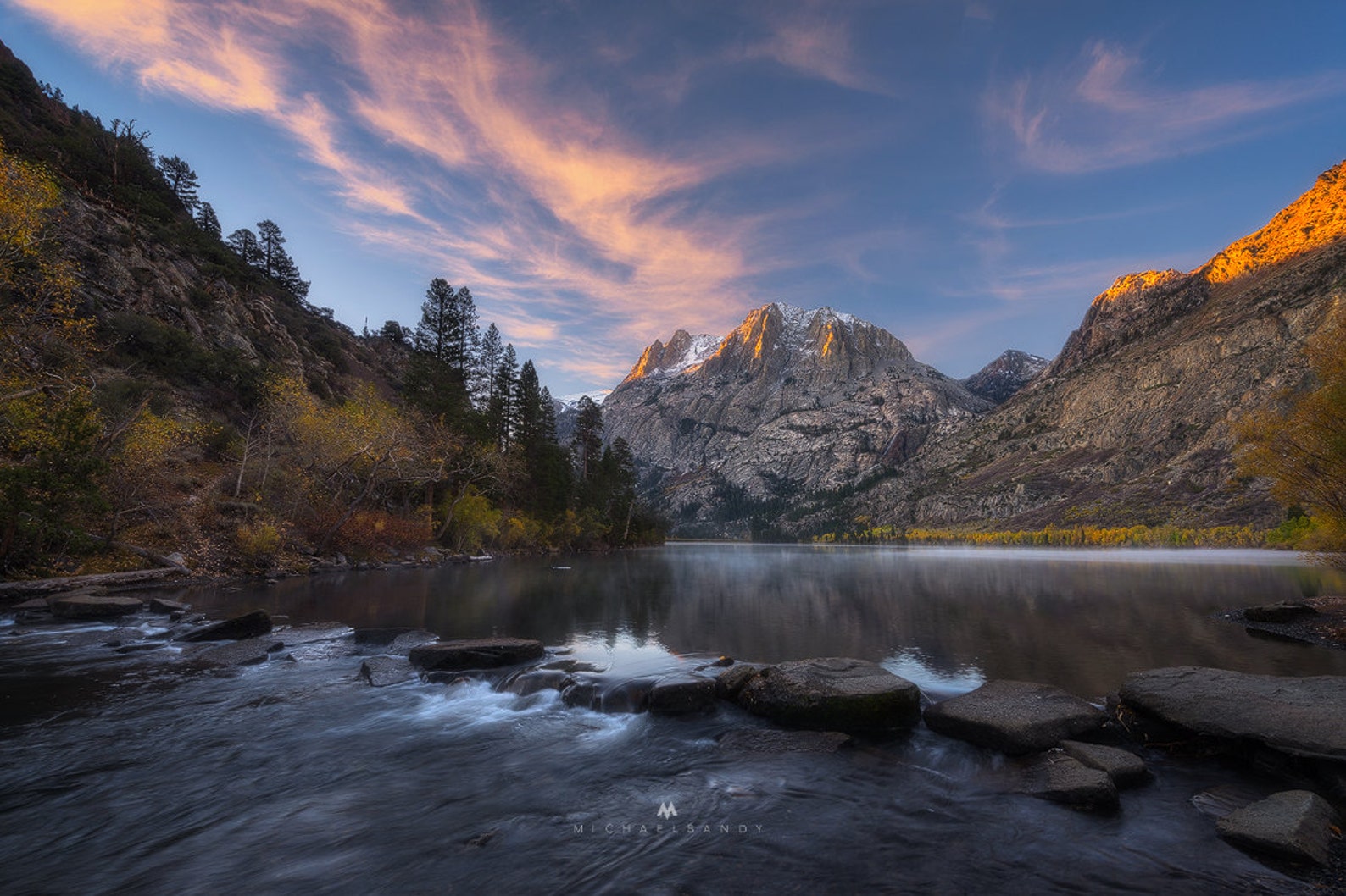 Silver Sunrise - Landscape Photo of Sunrise at Silver Lake on the June ...