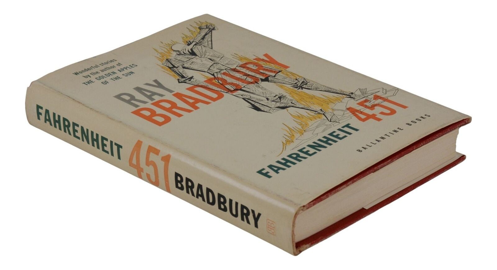 Fahrenheit 451 RAY BRADBURY First Edition 1st Hardcover Printing 1953 ...