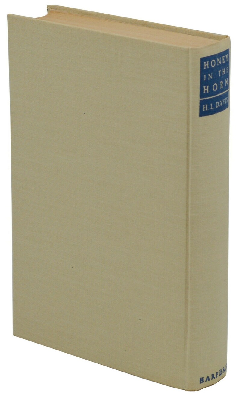 Honey in the Horn H. L. DAVIS First Edition 1935 1st Printing FINE Pulitzer - Etsy
