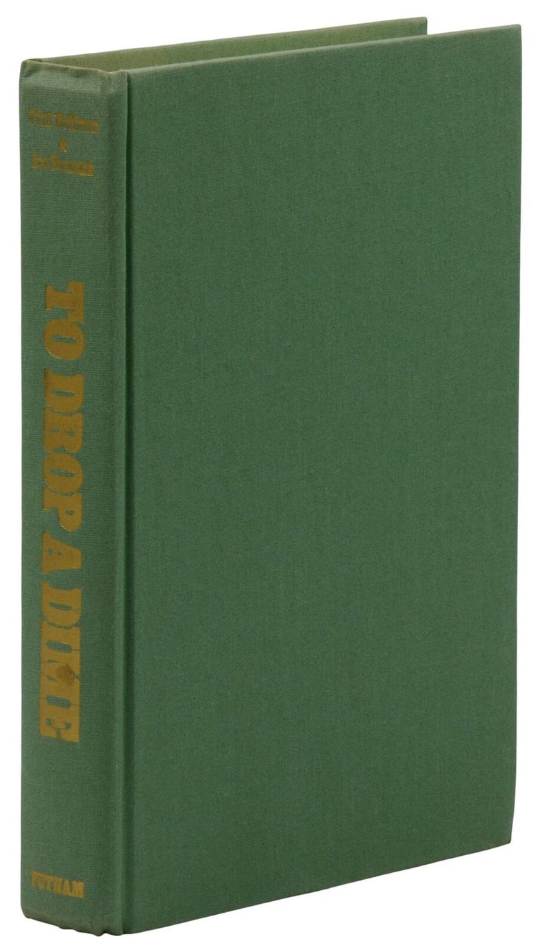 To Drop a Dime ~ SIGNED by PAUL HOFFMAN ~ Ira Pecznick ~ First Edition 1st 1976 - Etsy